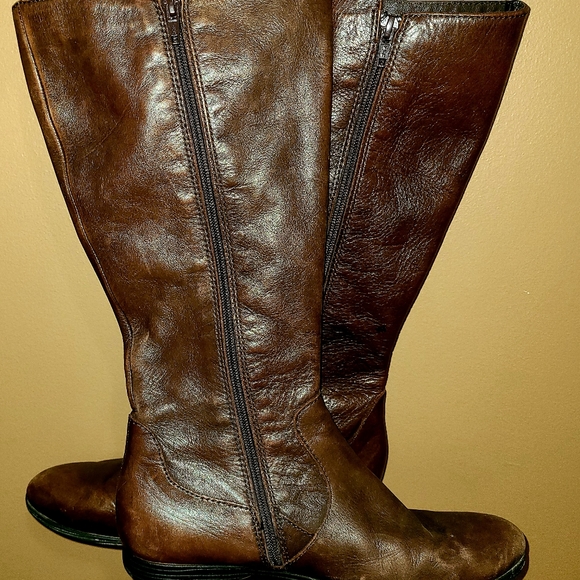Born | Shoes | Ladies Born Brown Leather Boots | Poshmark